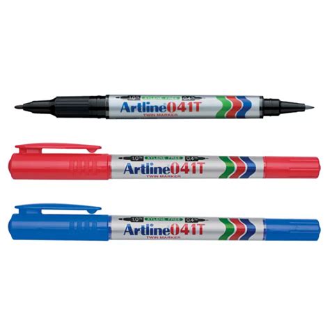 Artline Ek 041t Twin Cap Marker