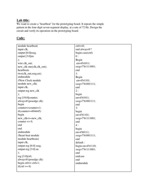 Lab 10 Pdf Electronics Electronic Engineering