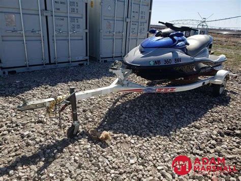 2003 Polaris Msx 140 Ho Jet Ski W Trailer Adam Marshall Land And Auction Llc