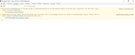 Javascript What Is This Warning In My Console And How To Get Rid Of