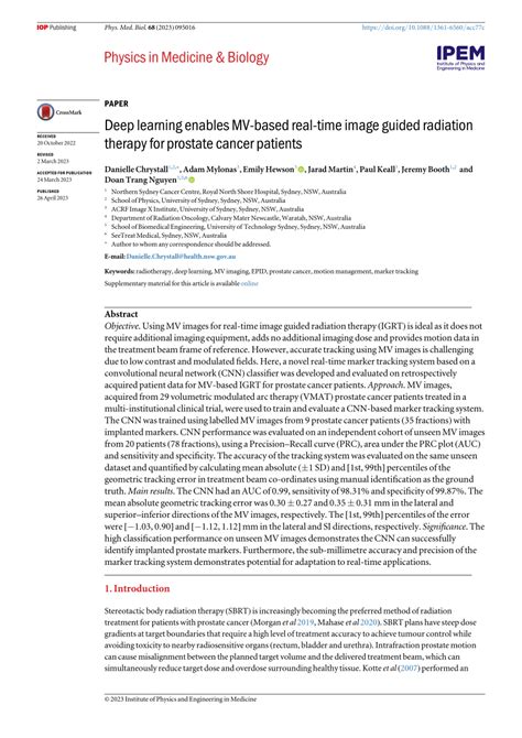 Deep Learning Enables Mv Based Real Time Image Guided Radiation Therapy