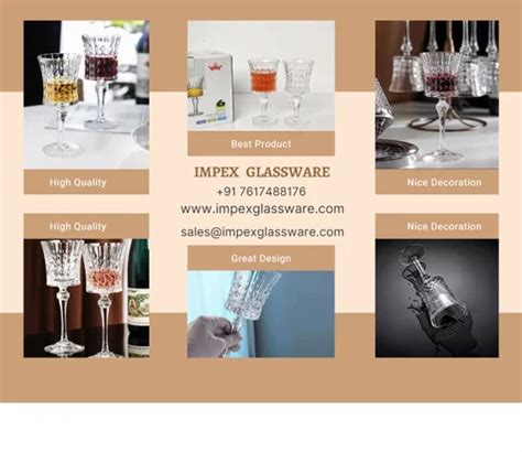 155ml Wine Glass Set At Rs 520set वाइन गिलास सेट In Firozabad Id