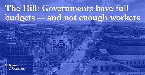 Governments Are Facing Workforce Shortages Mike Nelson