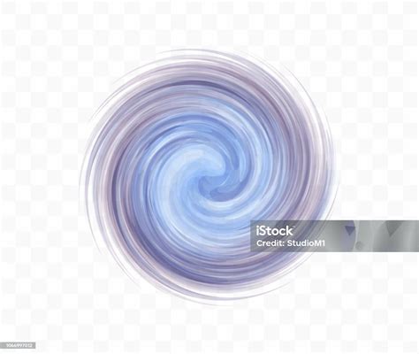 Abstract Swirl Design Element Spiral Rotation And Swirling Movement Vector Illustration With