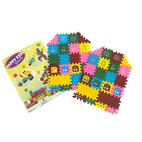 Avita Id Mainan Edukasi Anak Puzzle Blok Rumah Mainan Funny Blocks