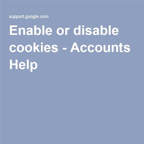 Disabling Cookies