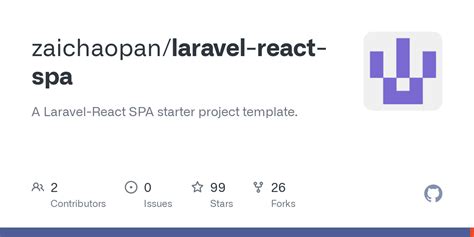GitHub Zaichaopan Laravel React Spa A Laravel React SPA Starter