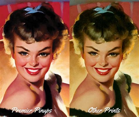 A Warm Welcome Gil Elvgren Premium Pinup Etsy