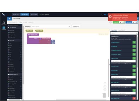 Ui Builder Refresh Issues Code Blocks Not Working Until Ui Builder