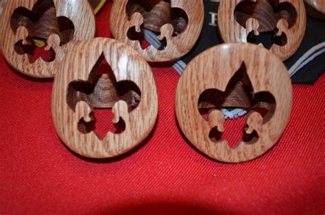 Scout Neckerchief Slide Handmade Solid Wood Handmade Etsy