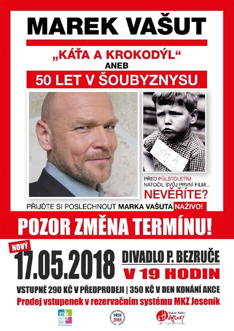 MAREK VAŠUT KÁŤA A KROKODÝL ANEB 50 LET V ŠOUBYZNYSU