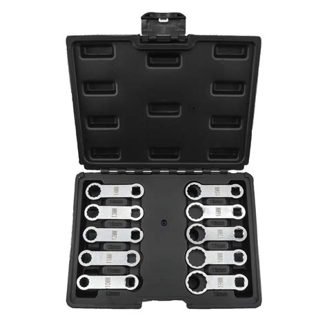 Dptool 10 Piece Torque Adapter Set Metric 12 Point Box End Torque
