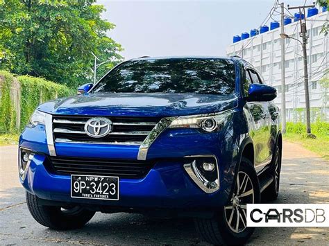 Toyota Fortuner 2018 766833 For Sale In South Okkalapa Carsdb