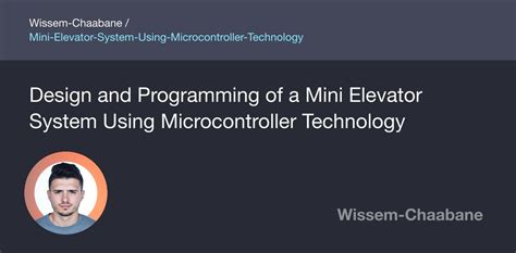 github wissemchaabane mini elevator system using microcontroller