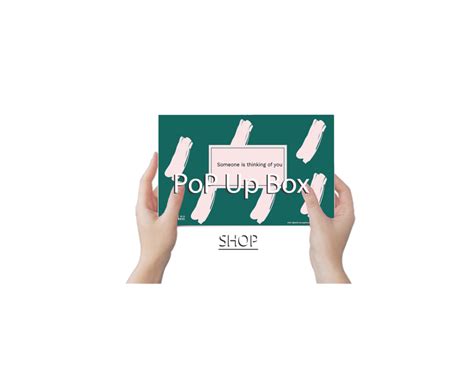 Pop Up Box Send Me Happiness