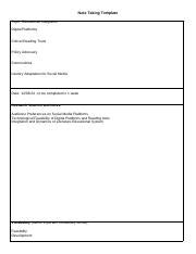 Enhancing Education Through Digital Platforms Integration Course Hero