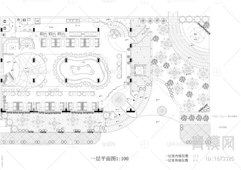 连锁量贩ktv平面图图块 现代概念方案cad2010连锁量贩ktv平面图图库 青模cad图库