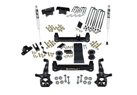 Superlift K182f Sup 6 Lift Kit With Fox Shocks 19 24 Chevrolet