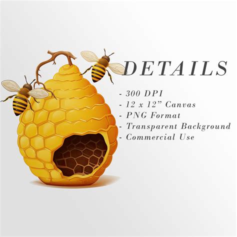 Bee Hive Clip Art Bee Hive Png Bundle Honey Bee Art Busy Bees