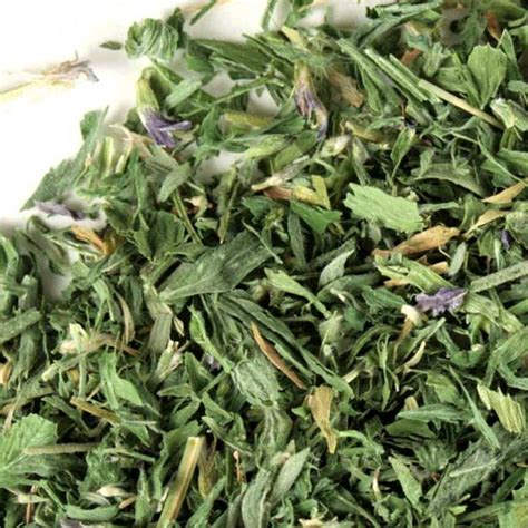 Bulk Alfalfa Leaf Cut And Sifted Organic Monterey Bay Herb Co