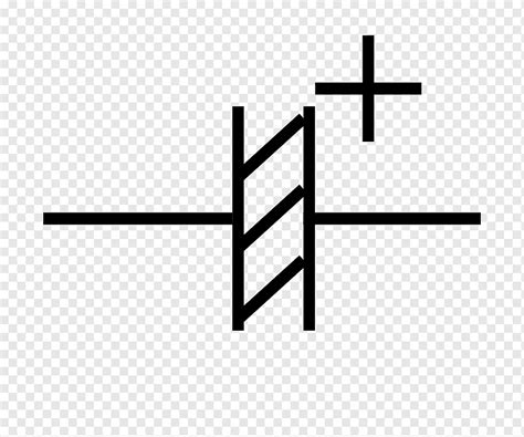 전자 기호 전자 회로 커패시터 전자 제품 디자인 각도 전자 제품 직사각형 Png Pngwing