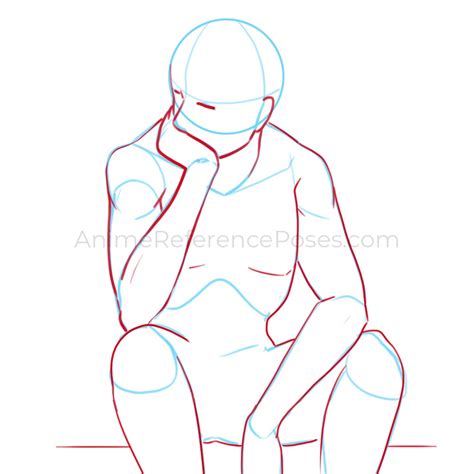 Male Torso Reference Anime