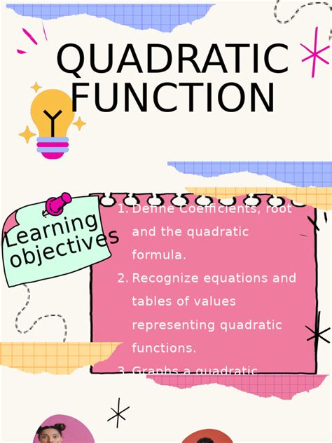 Grade 9 Math Quadratic Function Pdf Quadratic Equation Function Mathematics