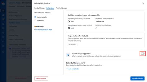 CI Pipeline Devtron