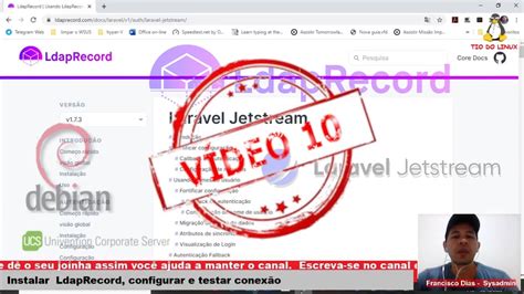 Instalação Do Ldaprecord Laravel Configurar E Testar Conexão Youtube