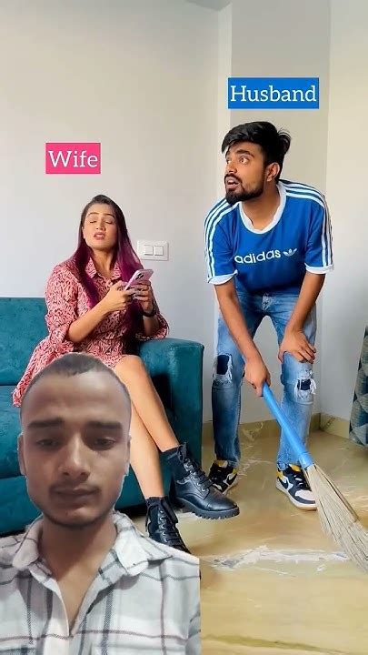 Husband Wife Ka Chakkar Comedy Scenes 😂 Shorts Comedy Youtube