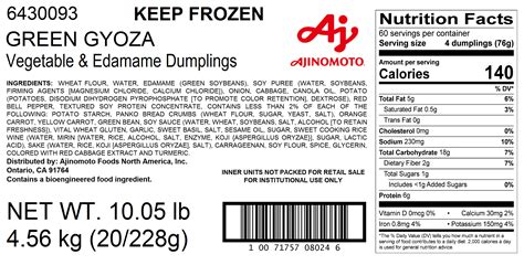Green Veg And Edamame Gyoza Tray Ajinomoto® Us Authentic Japanese At Home