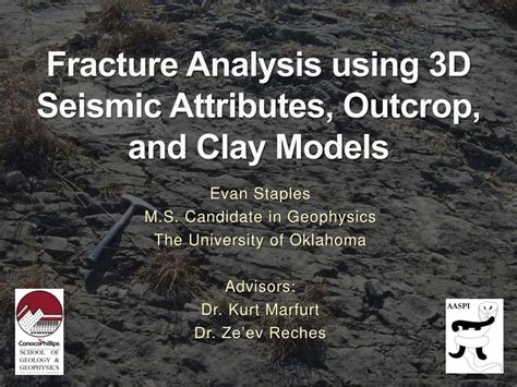 Ppt Fracture Analysis Using 3d Seismic Attributes Outcrop And Clay