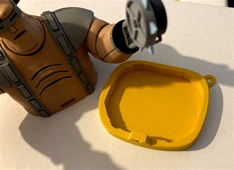 Krang Android Neca Belt Base For Stern Tmnt Pinball Playfield By Plasticbugs 3d Model