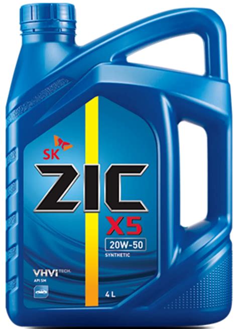 SK ZIC X5 20W-50 Engine Oil at ₹ 1120/can | ZIC Automotive Oils in ...
