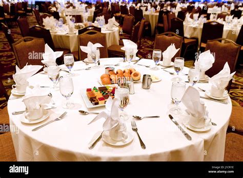 Banquet Table Setting