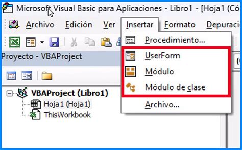 Diferencia entre Módulos de clases y Módulos VBA