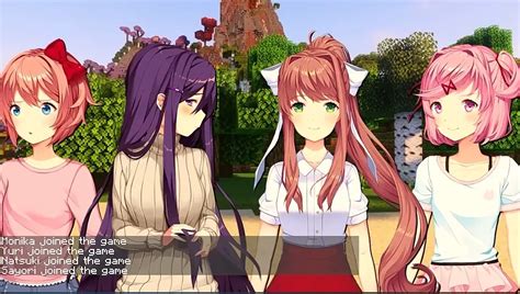 Ddlc With Minecraft