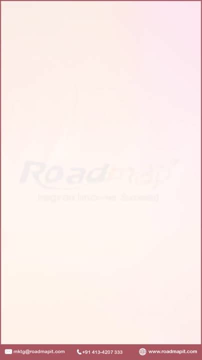 Video Roadmap It Solutions P Ltd On Linkedin Transforming My