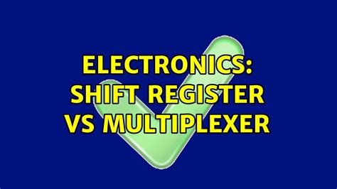 Multiplexor Vs Multiplexer At Elden Martin Blog