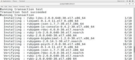 Install Ruby Tpoint Tech