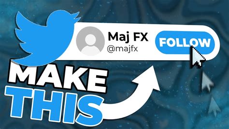 How To Make Custom Twitter Follow Animation On Kinemaster And Mobile