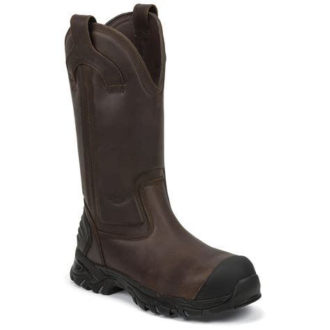 Justin Original Workboot Composite Toe Waterproof Wellington