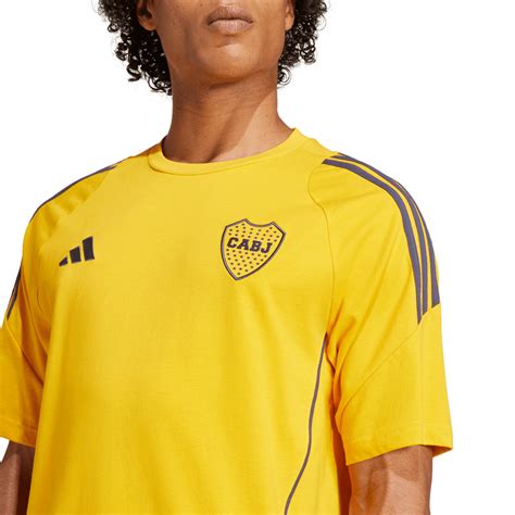 Remera Boca Jrs Amarilla 2425 Bocashop