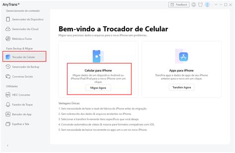 4 Métodos Como transferir dados do Android para o iPhone