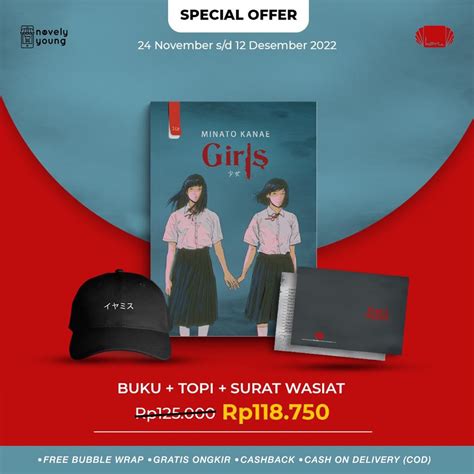 Jual Novel Girls Minato Kanae Haru Shopee Indonesia