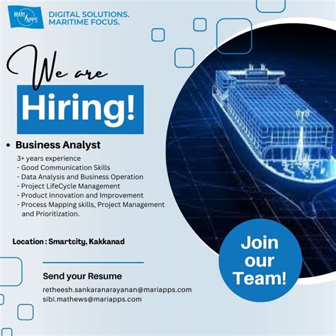 Sibi Mathews On Linkedin Businessanalyst Urgentrequirement Mariapps Cochin Infoparkkochi…