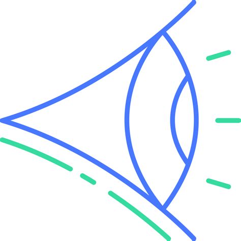 Ojo Lado Línea Icono 24818587 Png