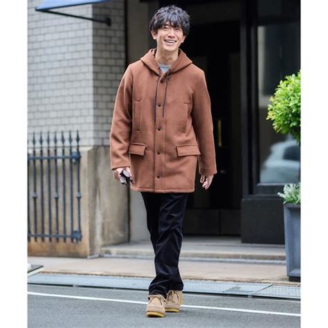 コート メンズ ウール混メルトンフード付 冬 3l〜10l ニッセン Nissen Zzy4323e1541 ニッセン Yahoo 店 通販 Yahoo ショッピング