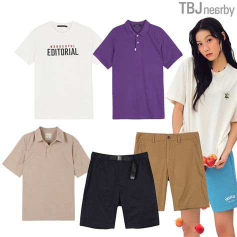 Tbj 앤듀 여름준비 반팔티 카라티 셔츠 반바지 자켓 청바지 데님 Best Item 총집합 티몬