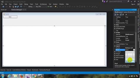 Vb Net How To Resize Form Elements Resize When The Window Is Resized Element Tutorial Windows
